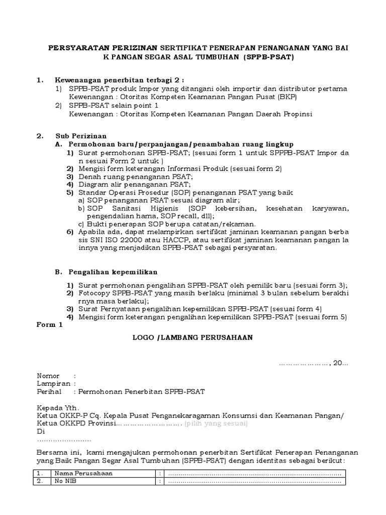 7..... Persyaratan SPPB-PSAT Dan Form Terkait 211021 | PDF