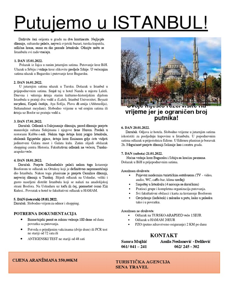 Ponuda Za Januar | PDF