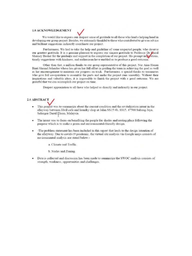 RAG132 Sample Assignment Report | PDF