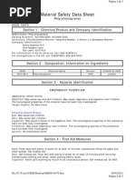 DCP MSDS | PDF | Dangerous Goods | Personal Protective Equipment