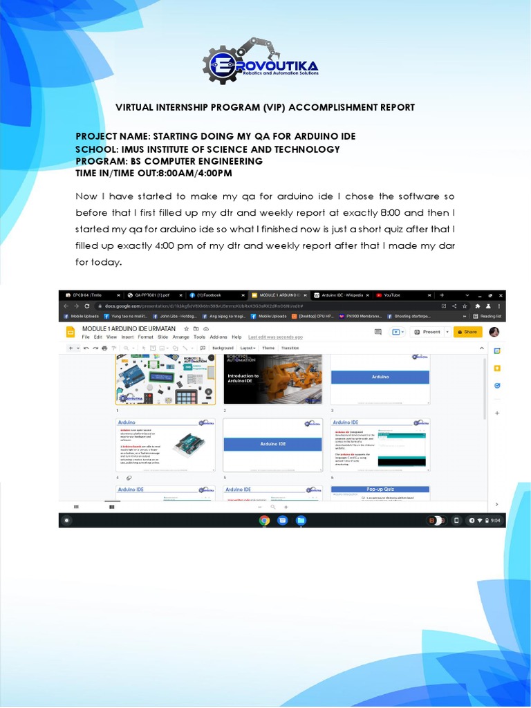 VIRTUAL REPORT - Day 1 October 182021 | PDF