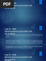 Historical Development of Teacher Preparation and Professionalization ...