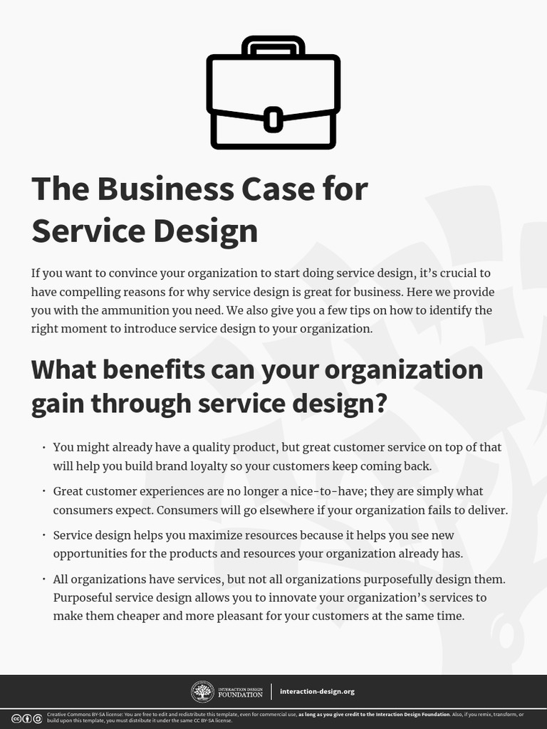 The Business Case for Purposeful Service Design: Maximizing Customer ...