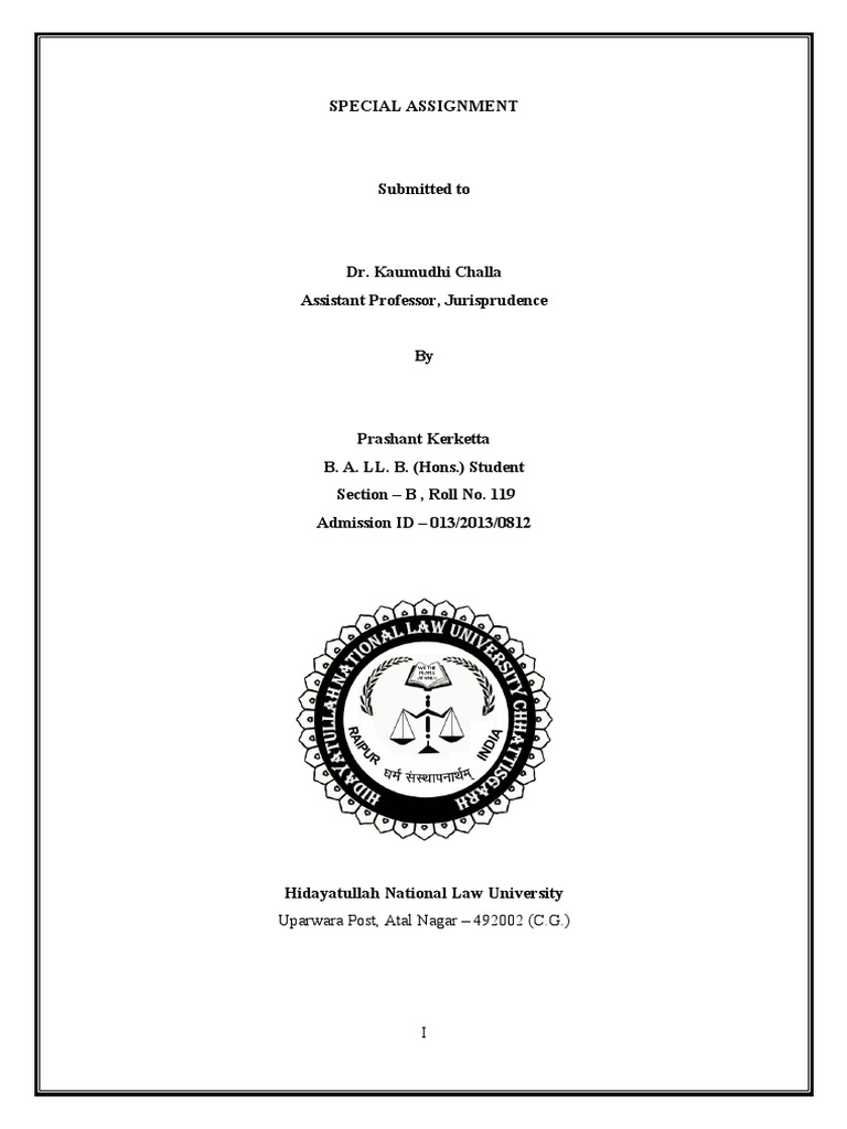 Balancing Competing Interests: An Analysis of Roscoe Pound's Theory of ...