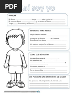 Formato Todo Sobre Mi - Autoestima | PDF | Deportes | Ocio