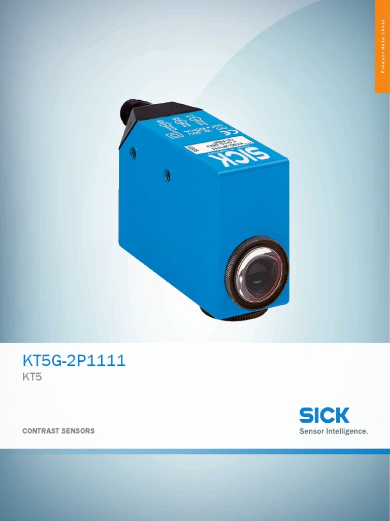 Datasheet KT5G-2P1111 1015993 en | PDF | Bipolar Junction Transistor | Sensor
