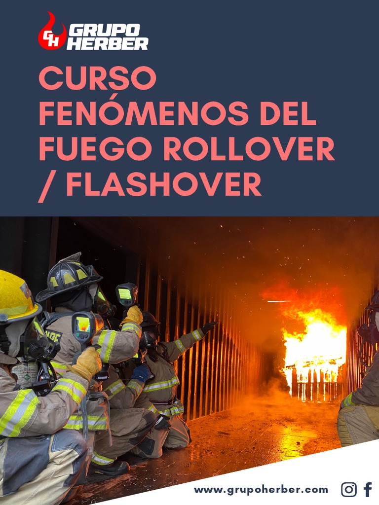Curso sobre Rollover y Flashover | PDF | Incendios | Protección contra ...