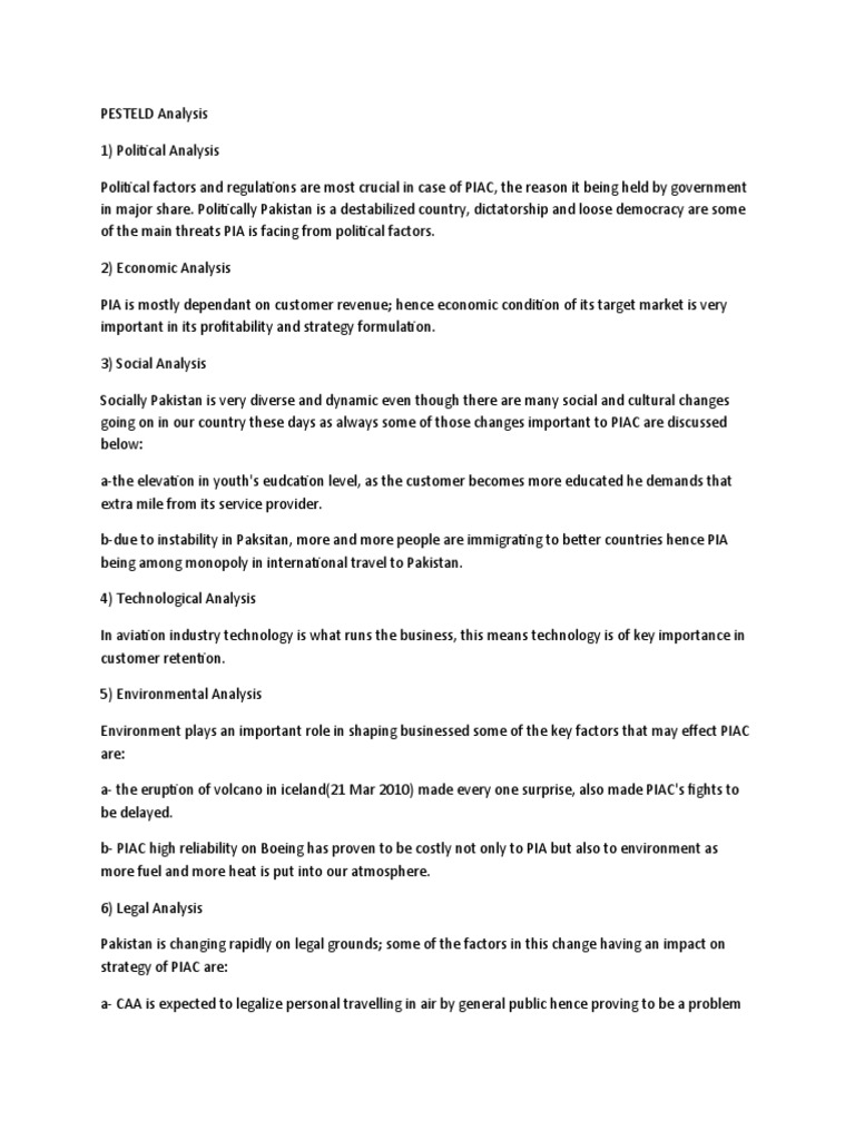 Pesteld Analysis | PDF | Business