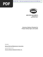 Ansi Z535.1 2017 Safety Color | PDF | Color | Hue