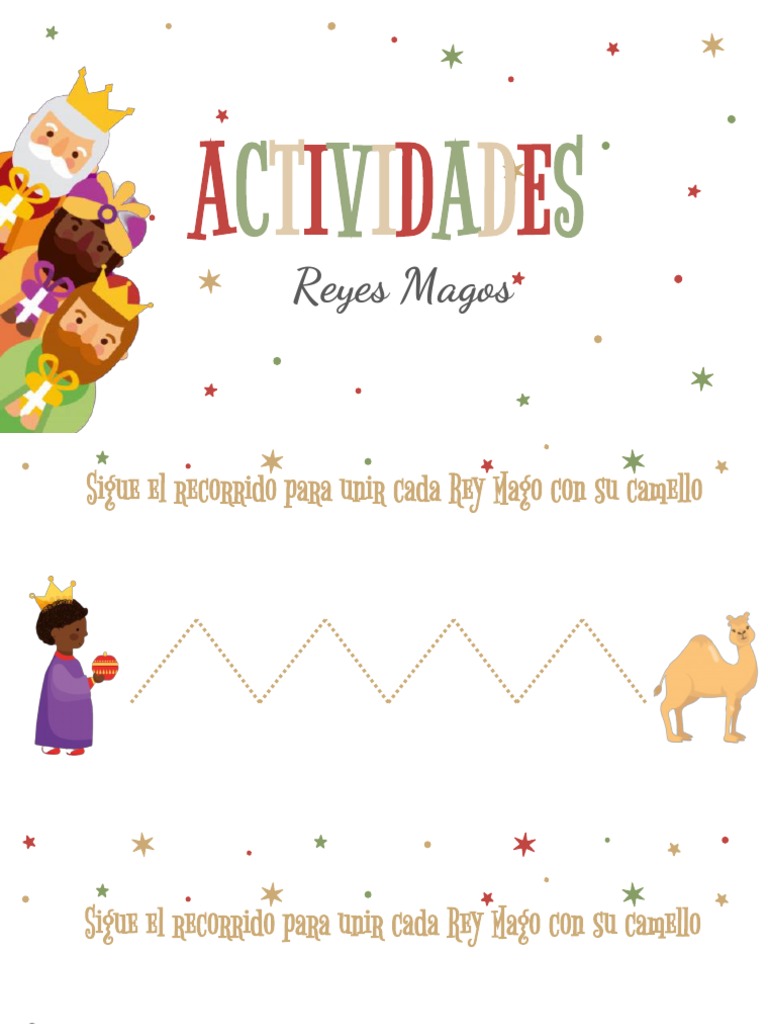 Cuaderno de Actividades Especial Reyes Magos | PDF