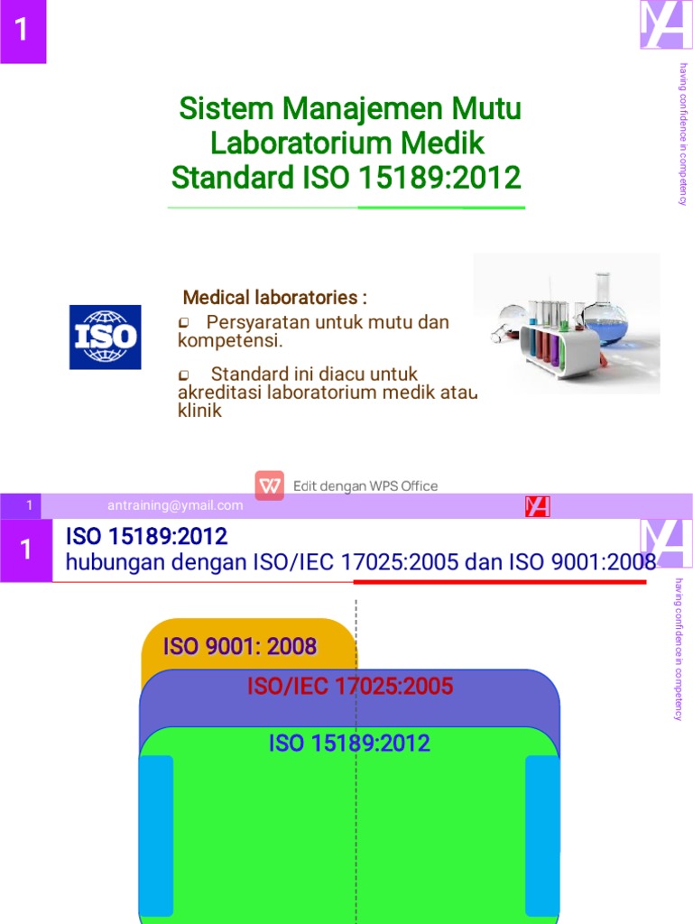 Kuliah 3,4,5 Standar Mutu Laboratorium Medik Versi ISO 15189 | PDF