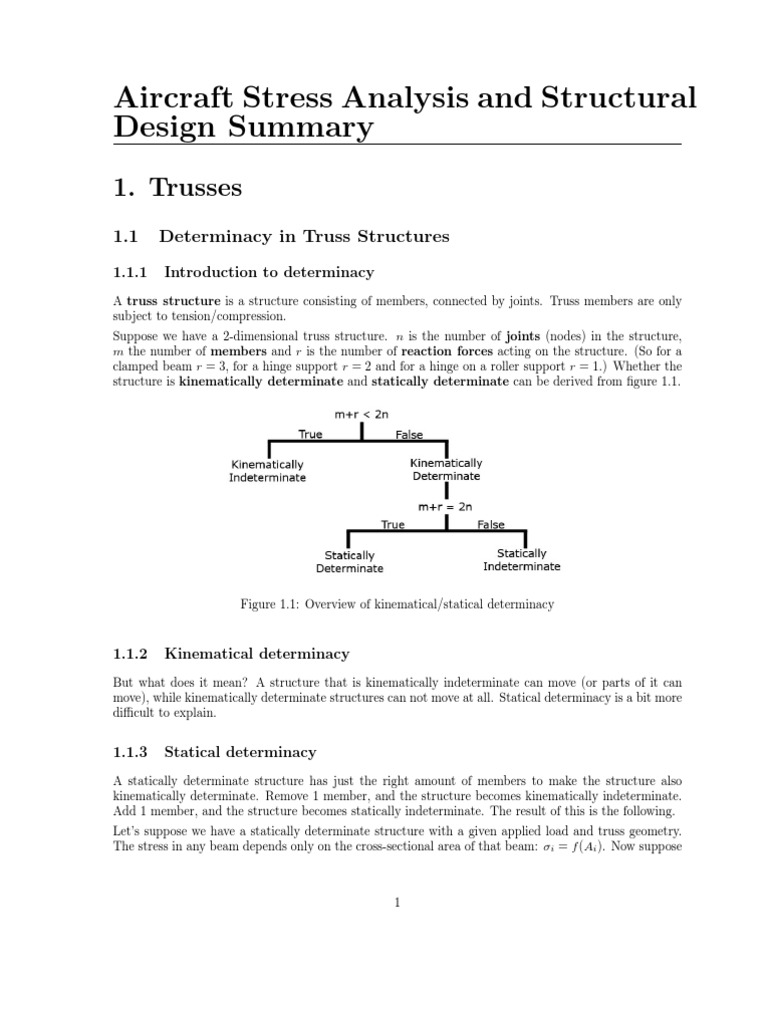 Aircraft Stress Analysis Techniques | PDF | Stress (Mechanics) | Bending
