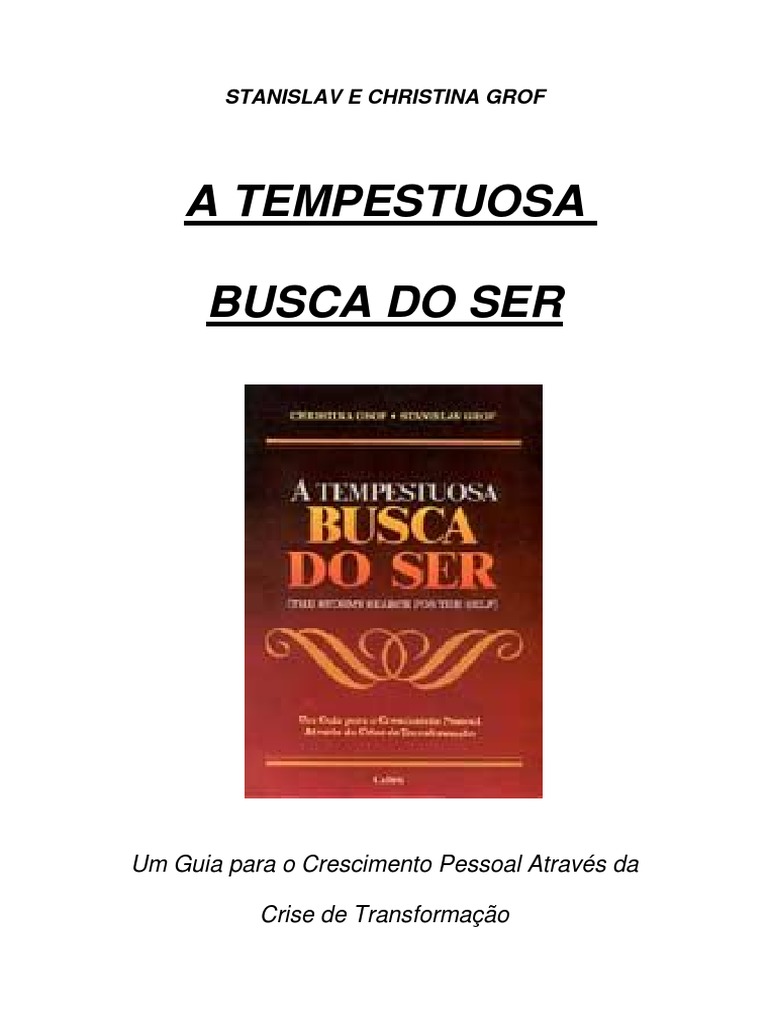 Stanislav e Christina Grof - A | PDF | Psiquiatria | Misticismo