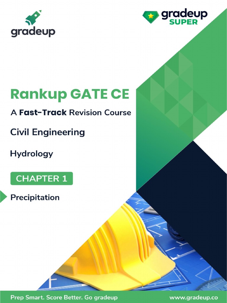 Engineering Hydrology Gradeup | PDF | Rain | Drainage Basin