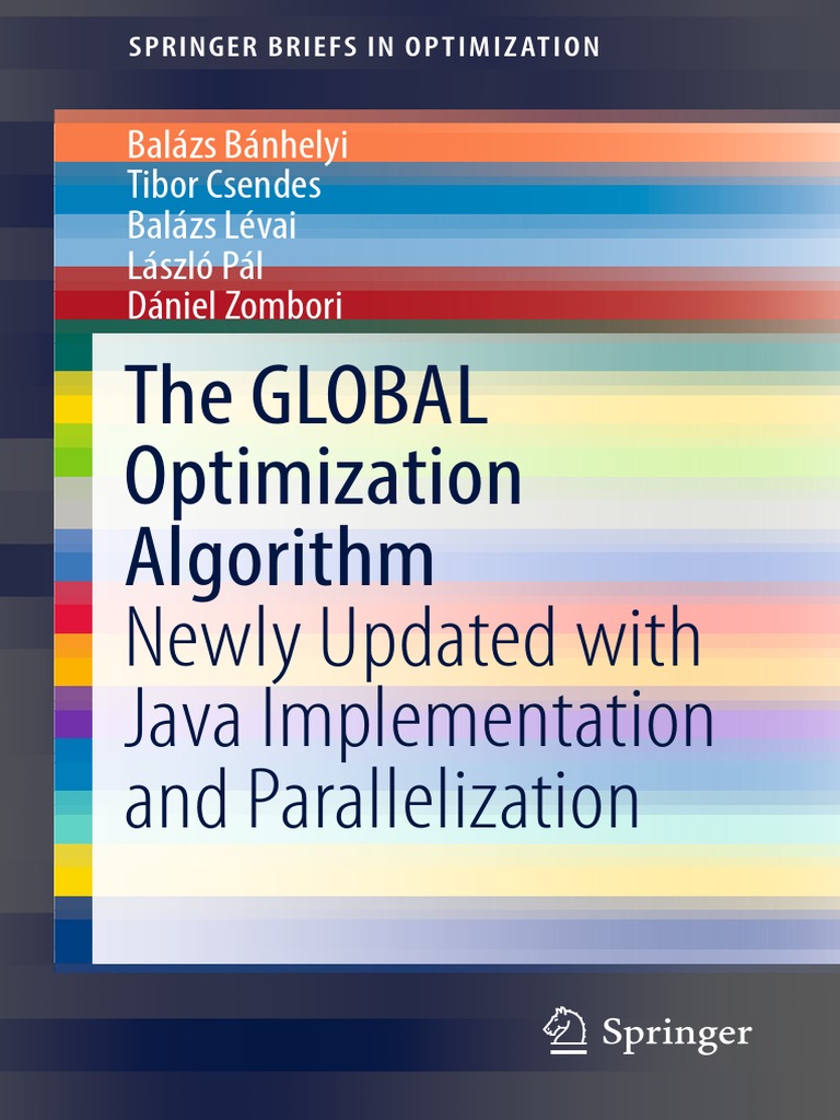 The Global Optimization Algorithm Newly Updated With Java Implementation And Parallelizatio