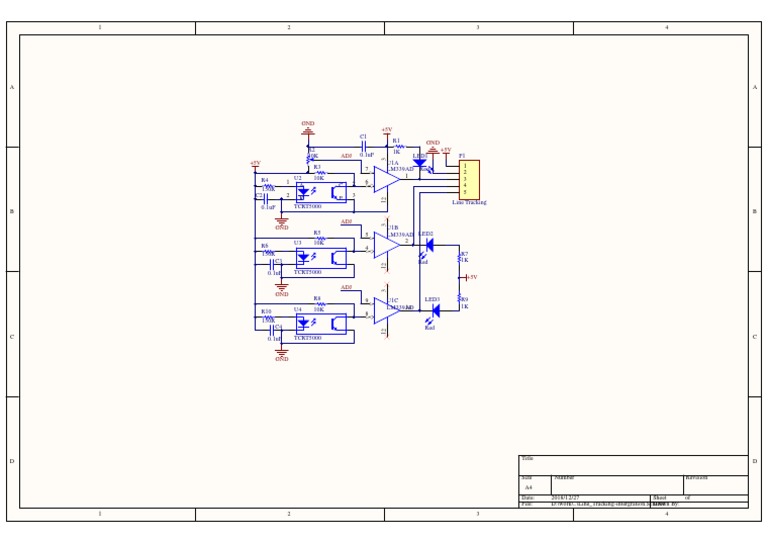 ELEGOO Line Tracking Intergration Module | PDF