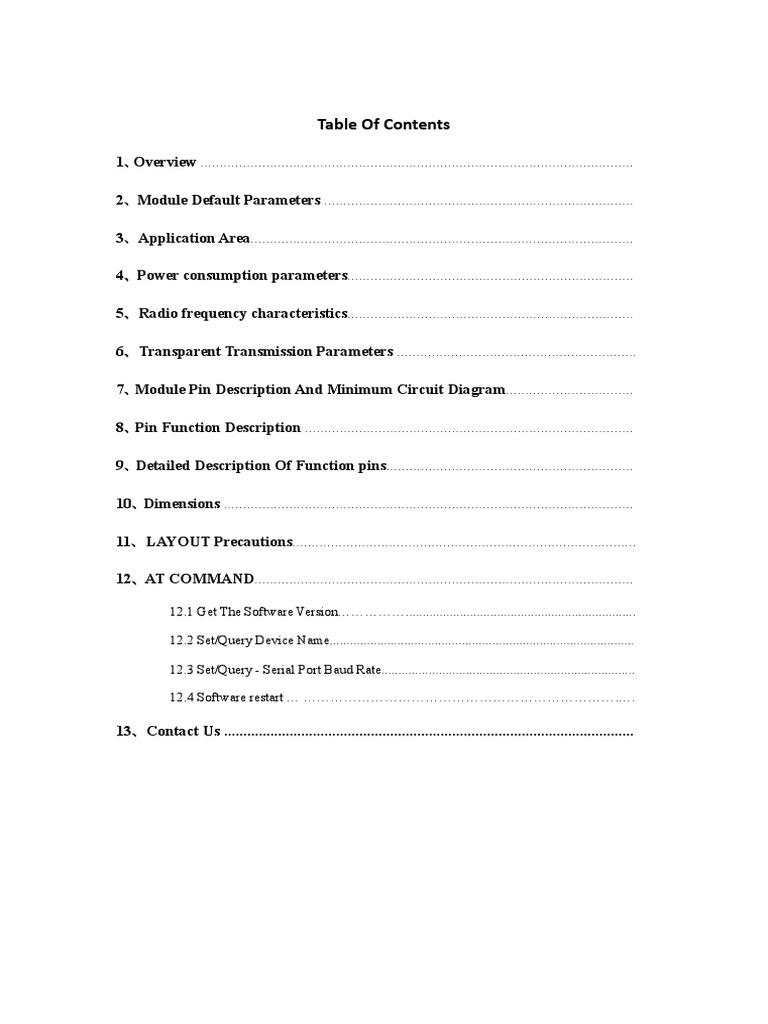 DX-BT16 Bluetooth Module Manual | PDF | Bluetooth | Electronics