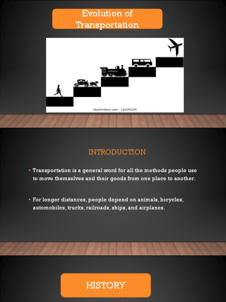 Evolution of Transportation | PDF | Social Science