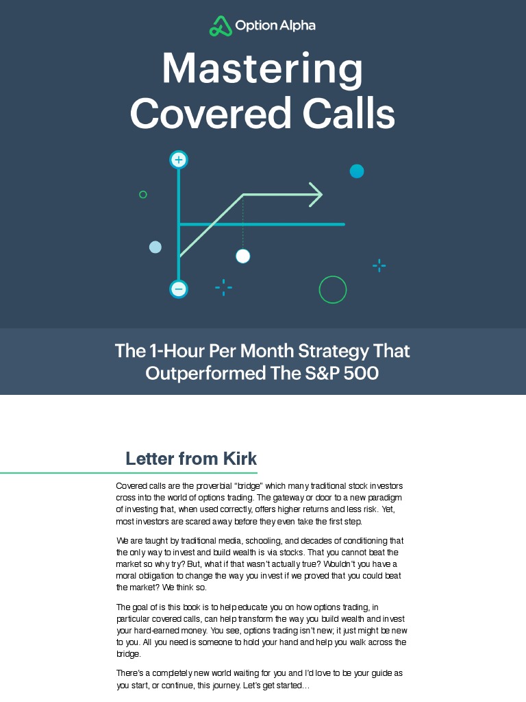 Mastering Covered Calls (Option Alpha) | PDF | Option (Finance) | Put Option
