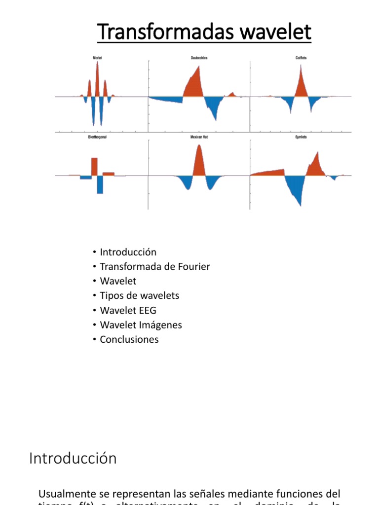 Transformadas Wavelet | PDF | Transformada de Fourier | Wavelet