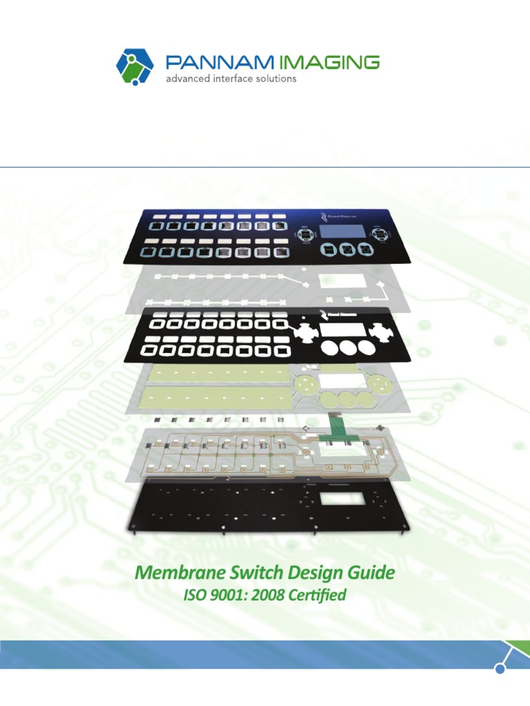 Membrane Switch Design Guide: ISO 9001: 2008 Certified | PDF | Art ...