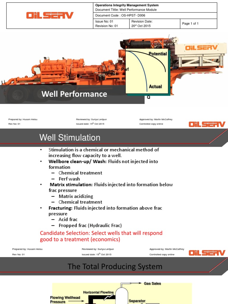 Well Performance | PDF | Petroleum Reservoir | Oil Well