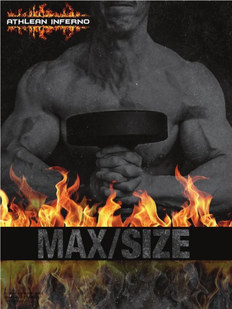 Athlean X Max Size Workout Plan | PDF | Physical Exercise | Sports