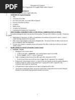 Bar Prep - Outline - Contracts - Short | PDF | Assignment (Law) | Offer ...