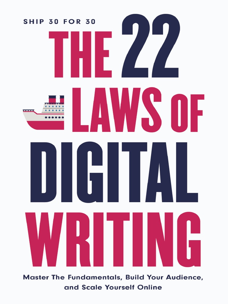 The 22 Laws of Digital Writing | PDF | Social Media | Popular Culture ...