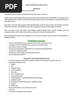 Certificate of Bridge Watchkeeping | PDF