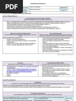 Cognitive Lesson Plan | PDF | Learning | Teachers