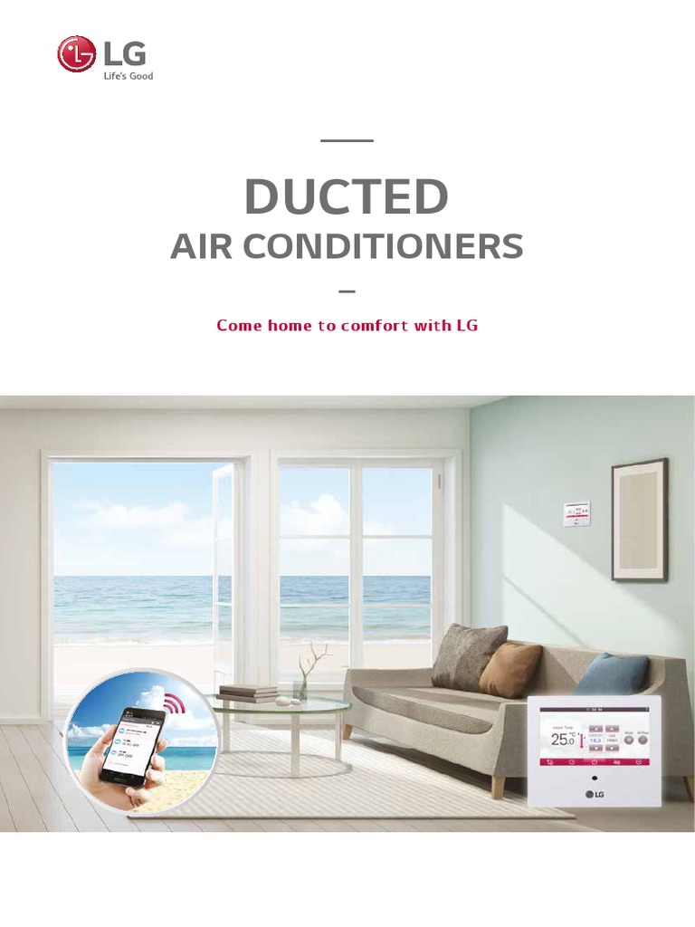 LG Ducted Air Conditioning Catalogue 28incr3229 | PDF | Air ...