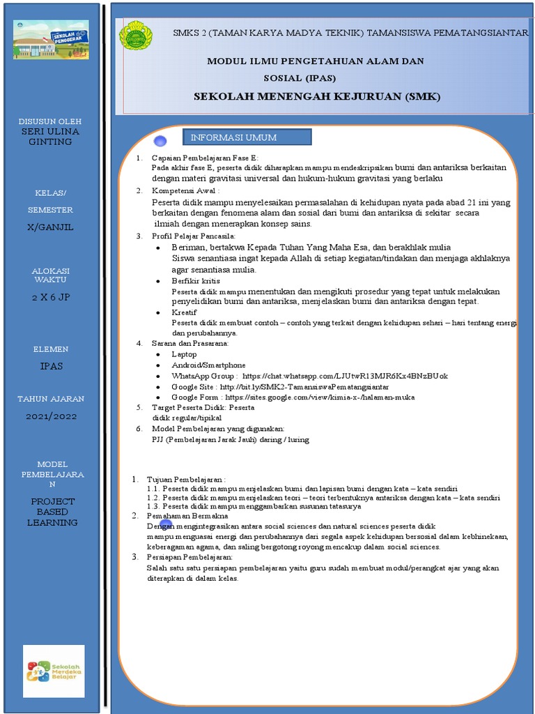 Modul Ajar 4 Seri | PDF