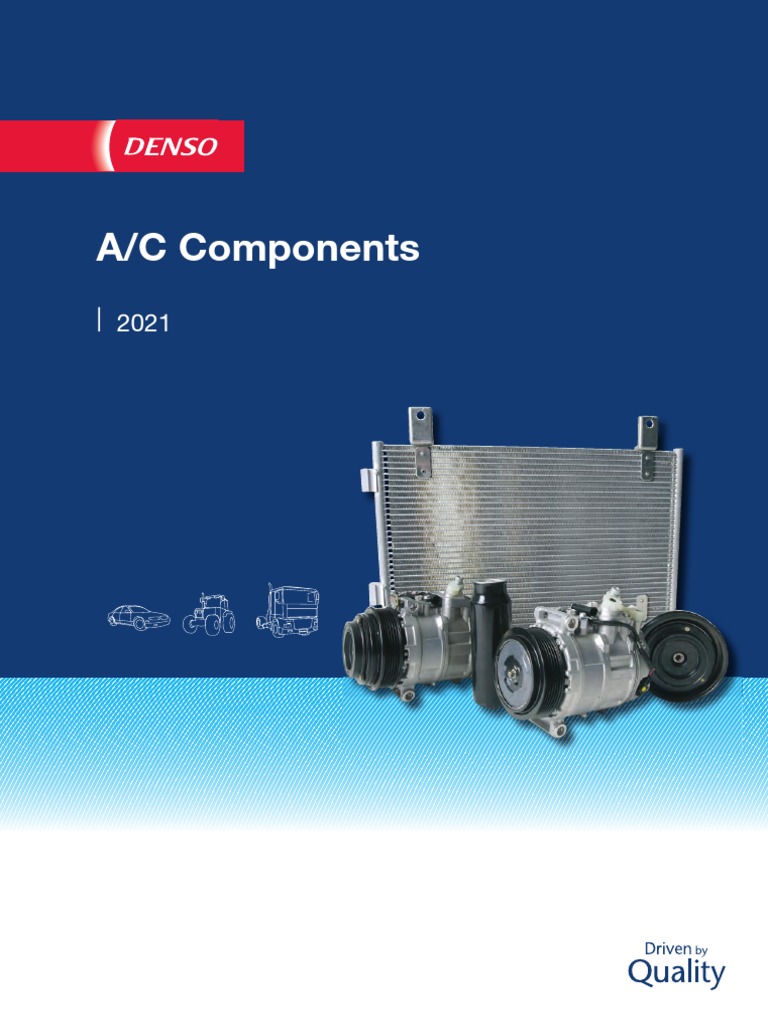 Denso Ac Components 2021 Web | PDF | Heat Exchanger | Air Conditioning