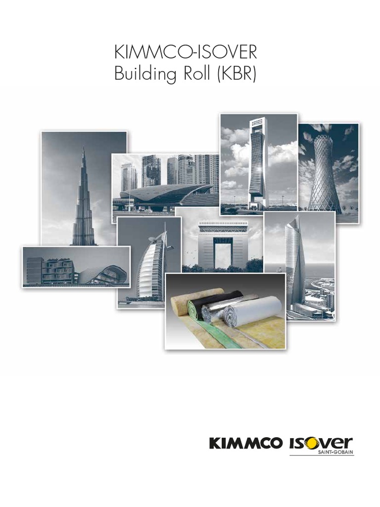 Kimmco-Isover KBR Brochure | PDF | Building Insulation | Green Building