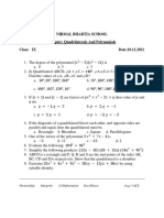 SAT Math Advancedmath | PDF | Function (Mathematics) | Equations
