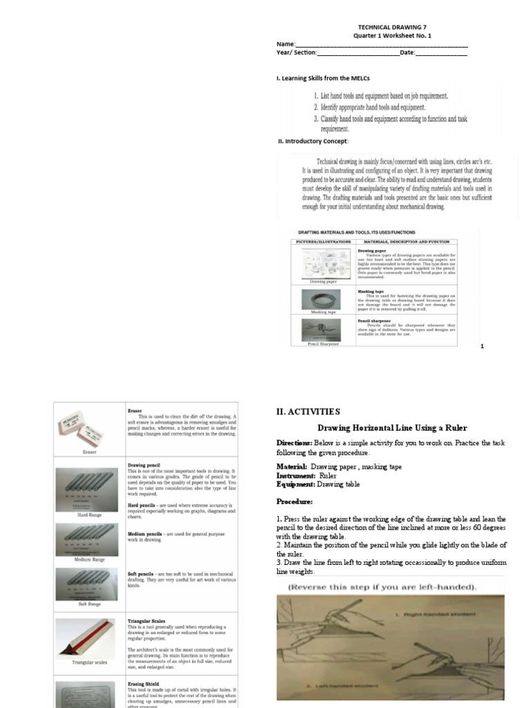 Learn Technical Drawing Skills | PDF | Drawing | Technical Drawing
