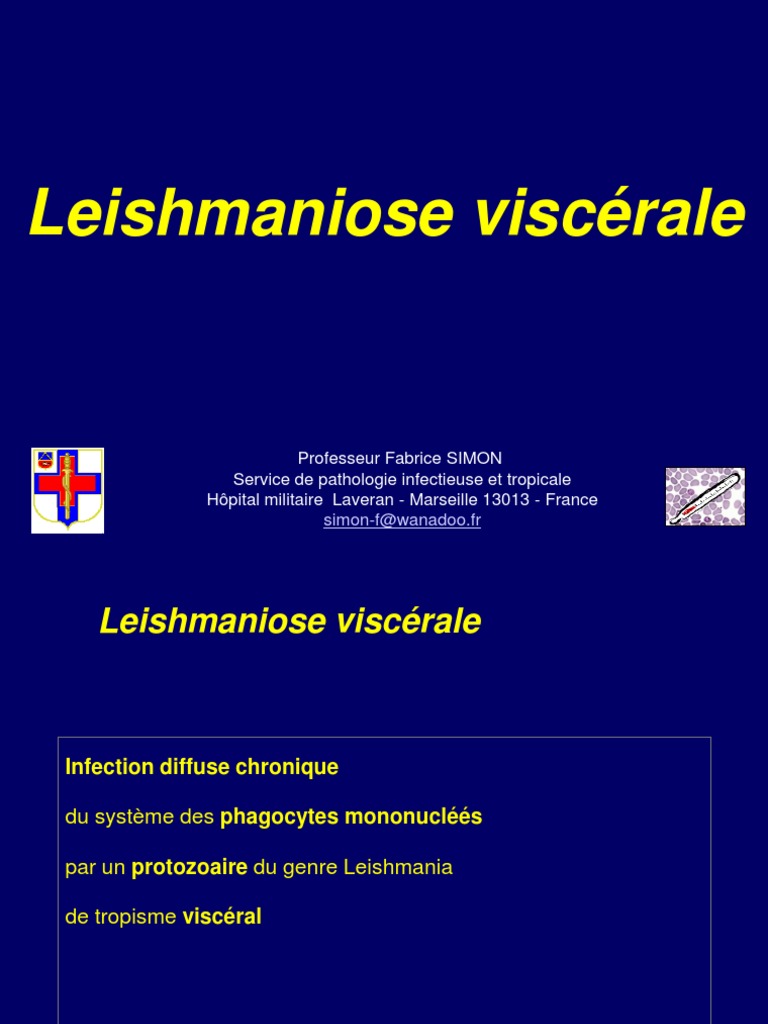 Leishmaniose viscérale : Diagnostic et Traitement | PDF | Biologie ...