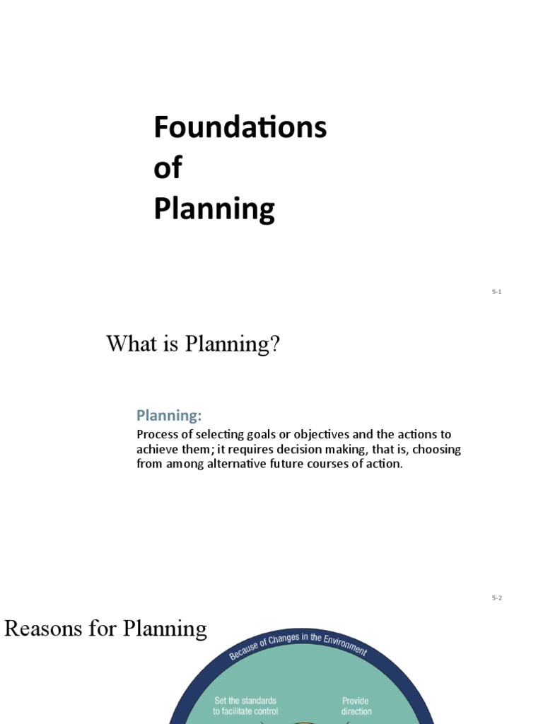 POM Planning | PDF | Strategic Management | Goal