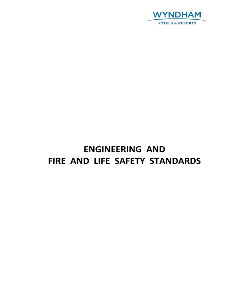 Eng & FLS Standards Rev.1 (Dec. 2018) | PDF | Stairs | Door