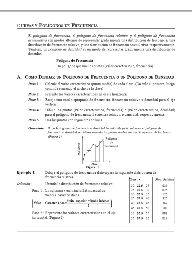 Ojiva | PDF | Histograma | Enseñanza de matemática