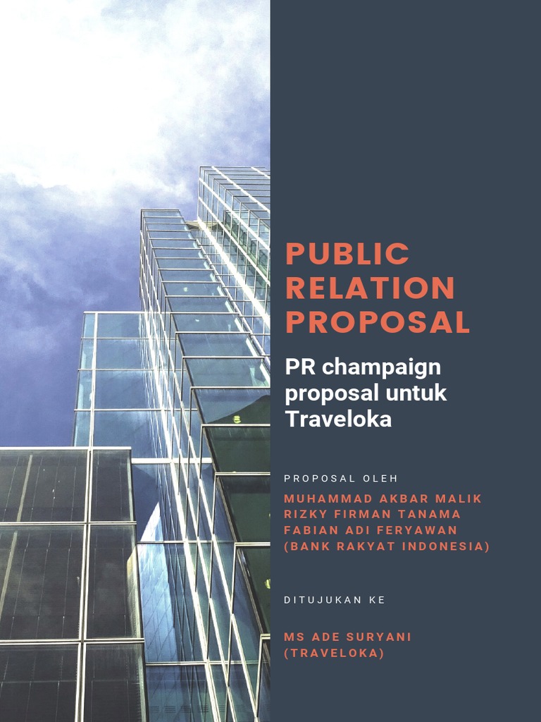 Proposal Public Relation Revisi | PDF