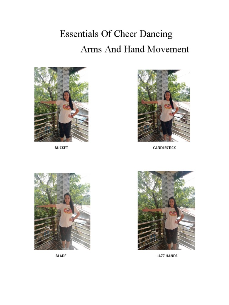 Essentials of Cheer Dance Positions | PDF