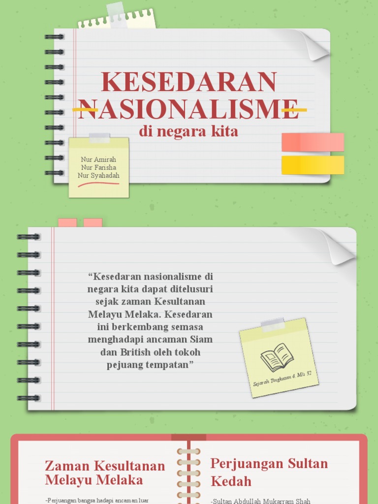 Kesedaran Nasionalisme Di Negara Kita | PDF
