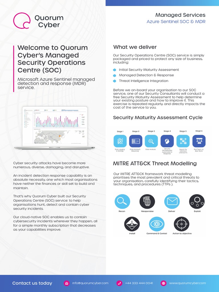 Welcome To Quorum Cyber's Managed Security Operations Centre (SOC ...