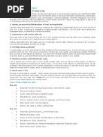 Cohen's Diet Plan | PDF