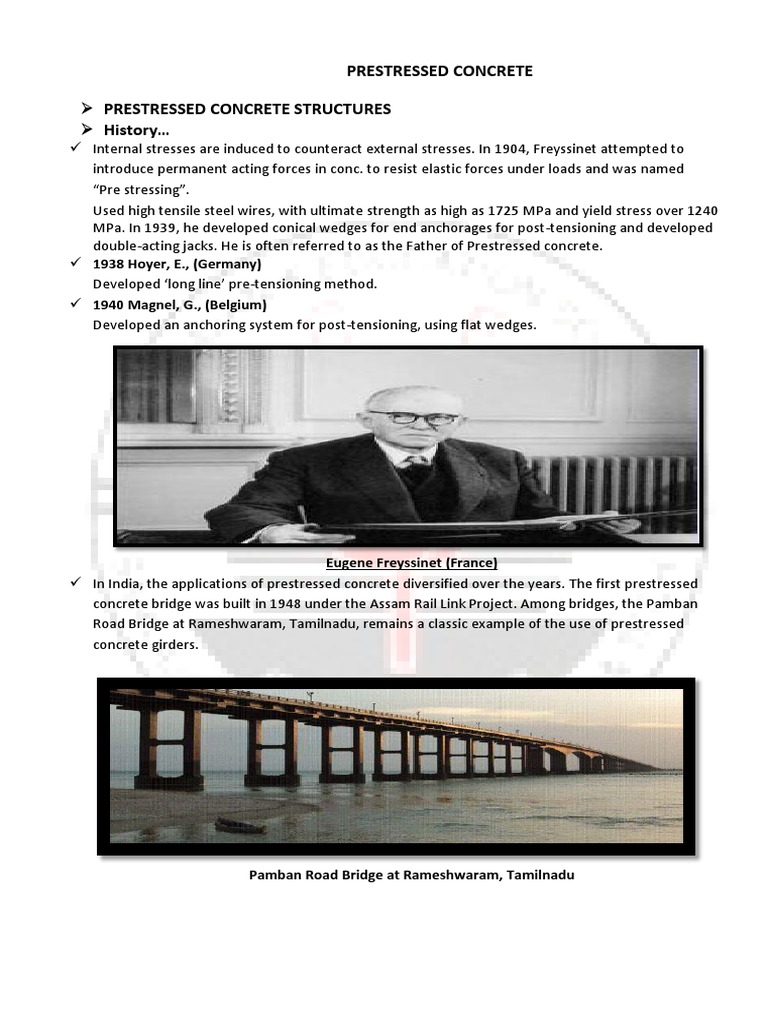 02.prestressed Concrete Presentation | PDF | Prestressed Concrete ...