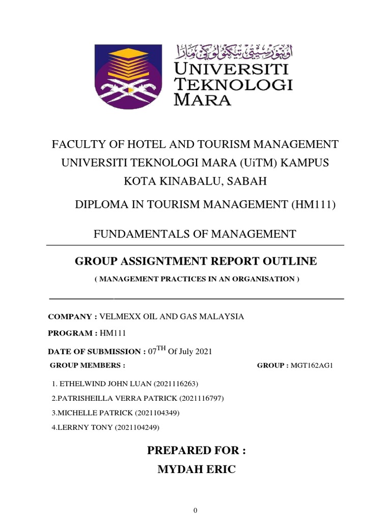 MGT162 Group Assignment on Management Practices | PDF | Leadership
