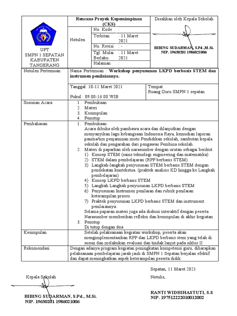 Notulen WORKSHOP | PDF