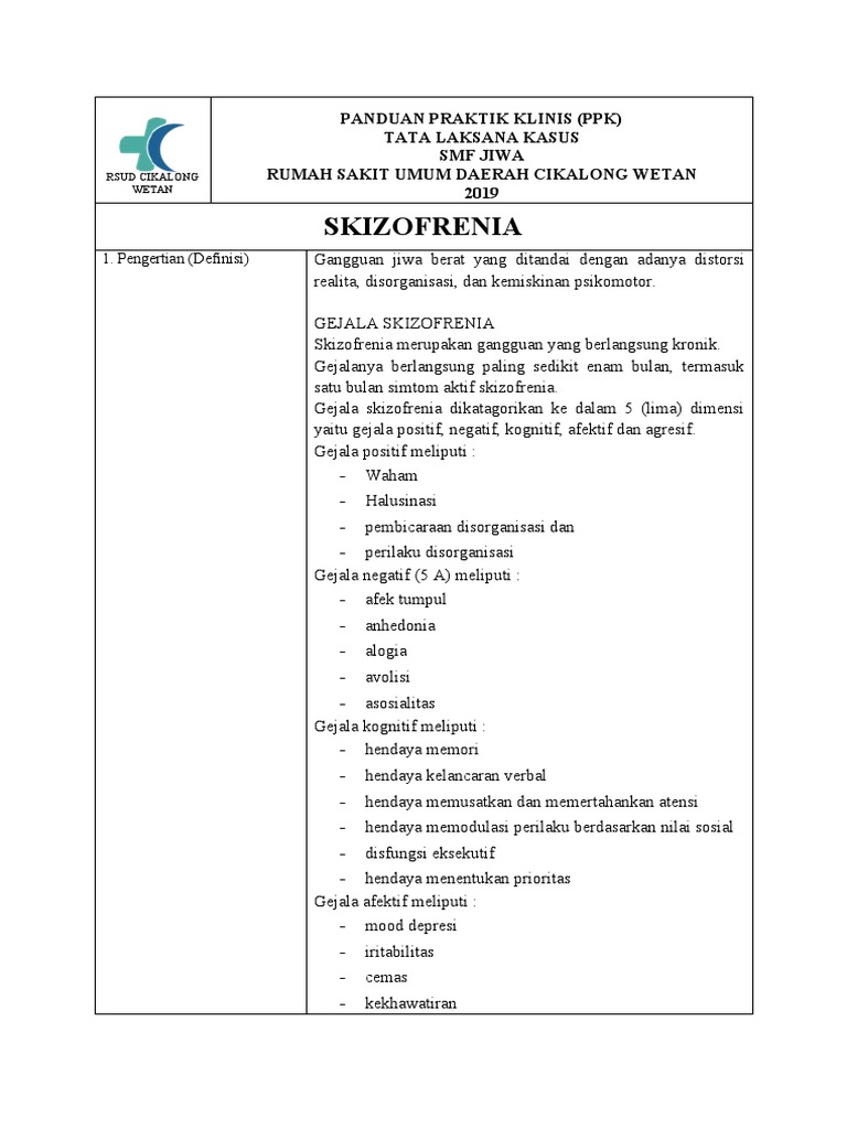 Skizofrenia | PDF
